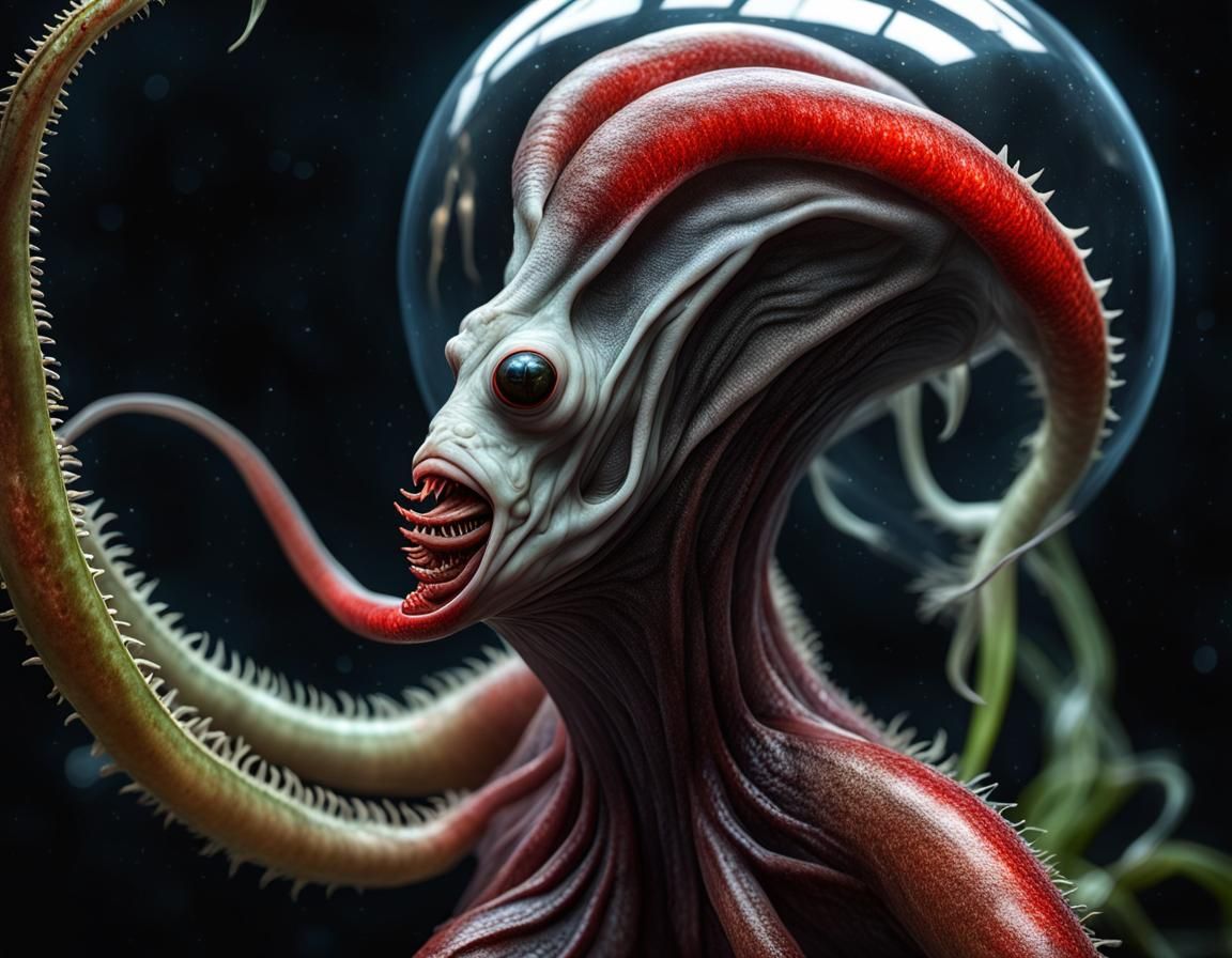 Alien - AI Generated Artwork - NightCafe Creator