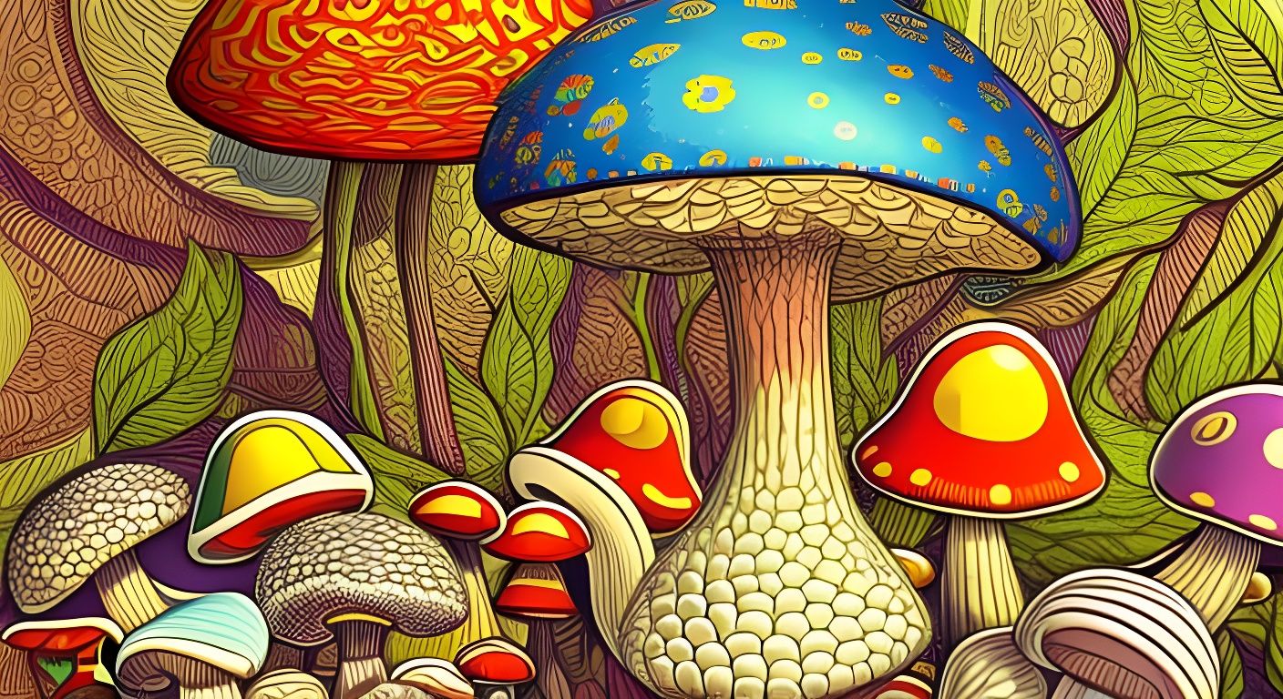 Geometric Mushrooms - Geometric Mushrooms