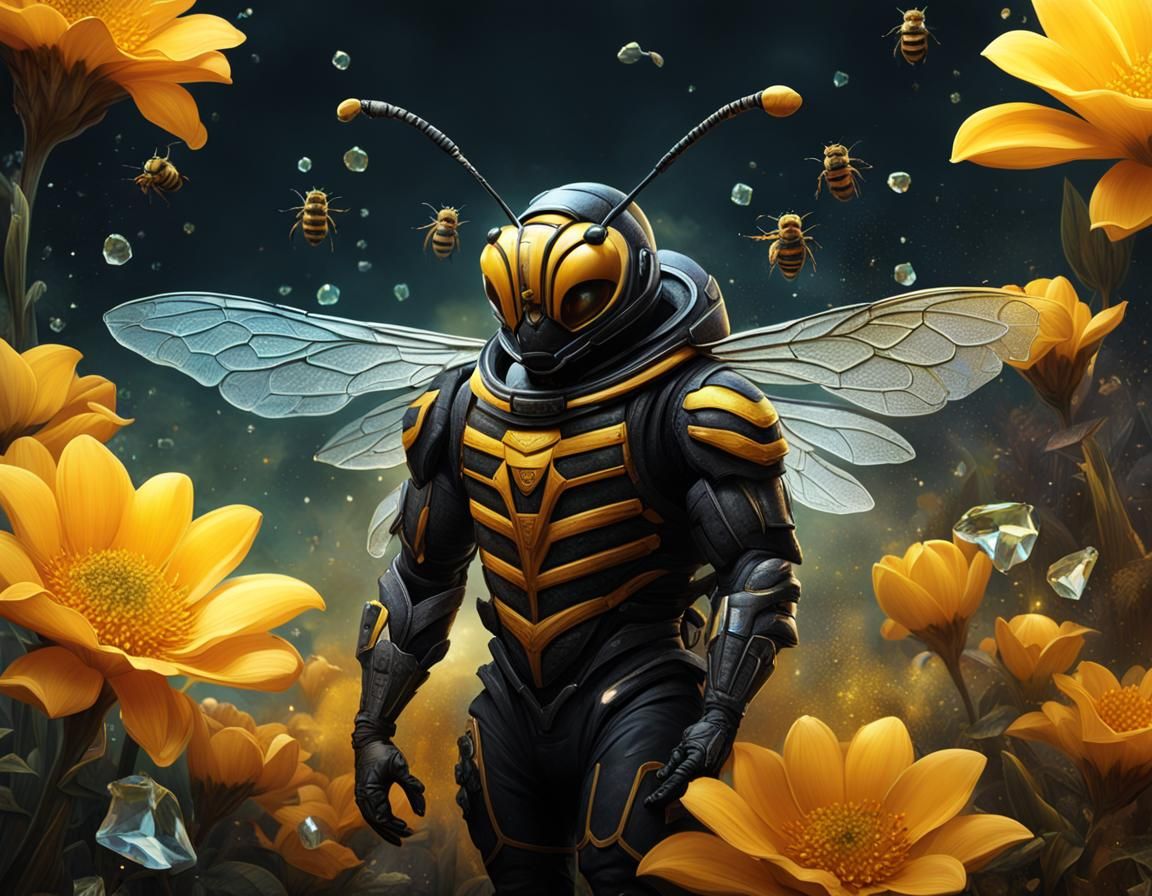 bee man - AI Generated Artwork - NightCafe Creator