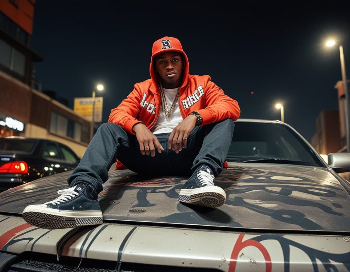 Rapper Urban Scene - Rapper Urban Scene