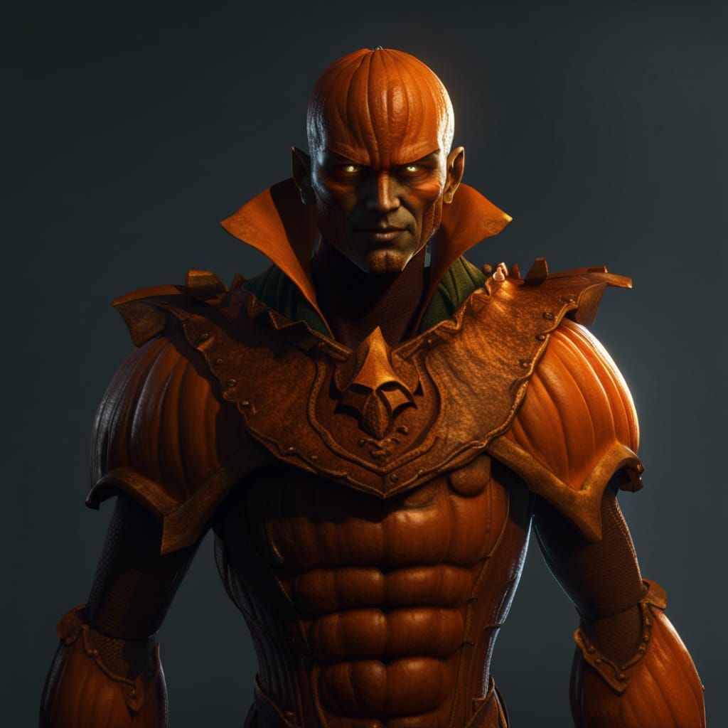 Pumpkin Duke human entity 8k resolution - AI Generated Artwork ...