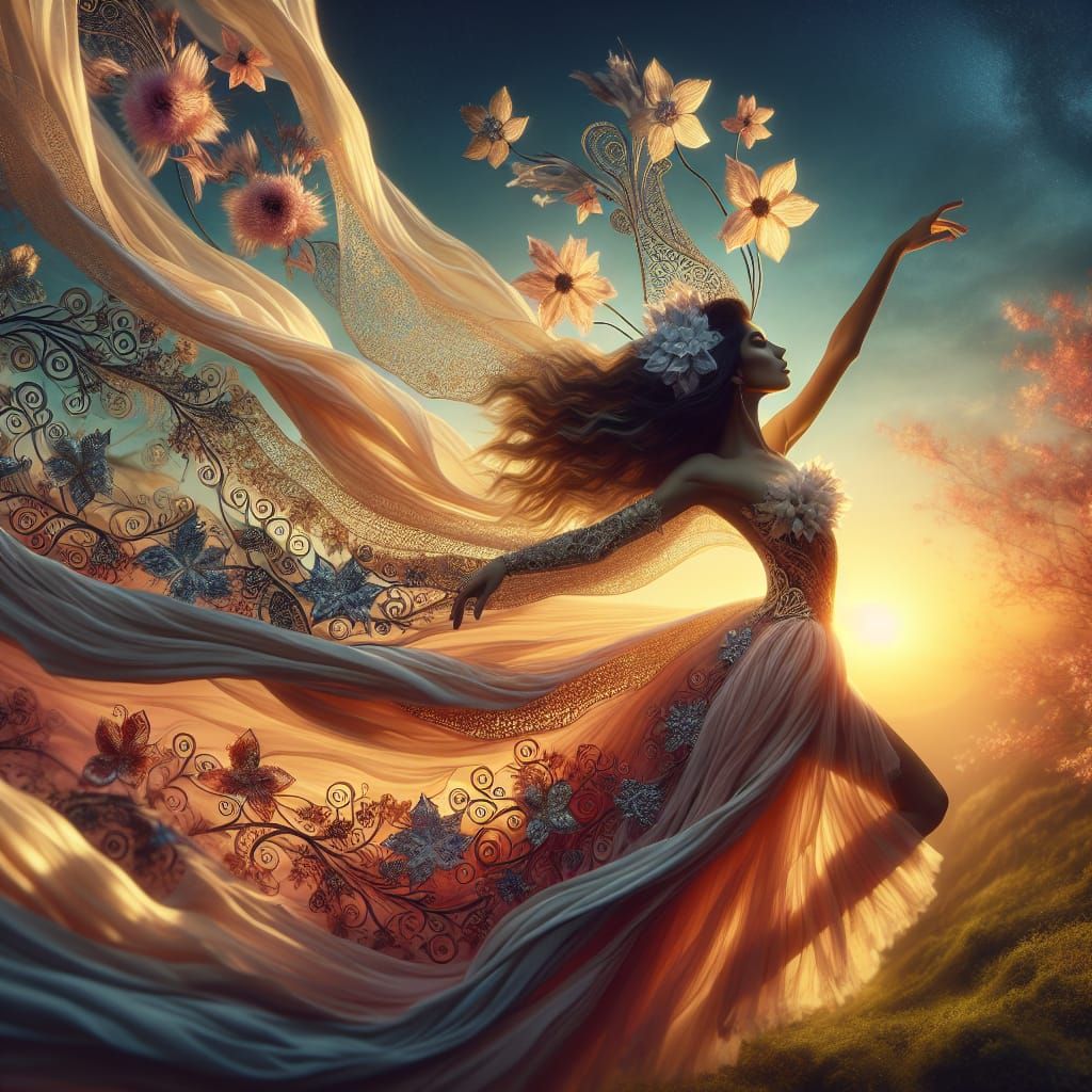 The five Elements – Element Earth – The Earth Dancer 01 - AI Generated ...