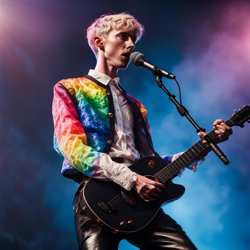 Troye Sivan 231125D - AI Generated Artwork - NightCafe Creator