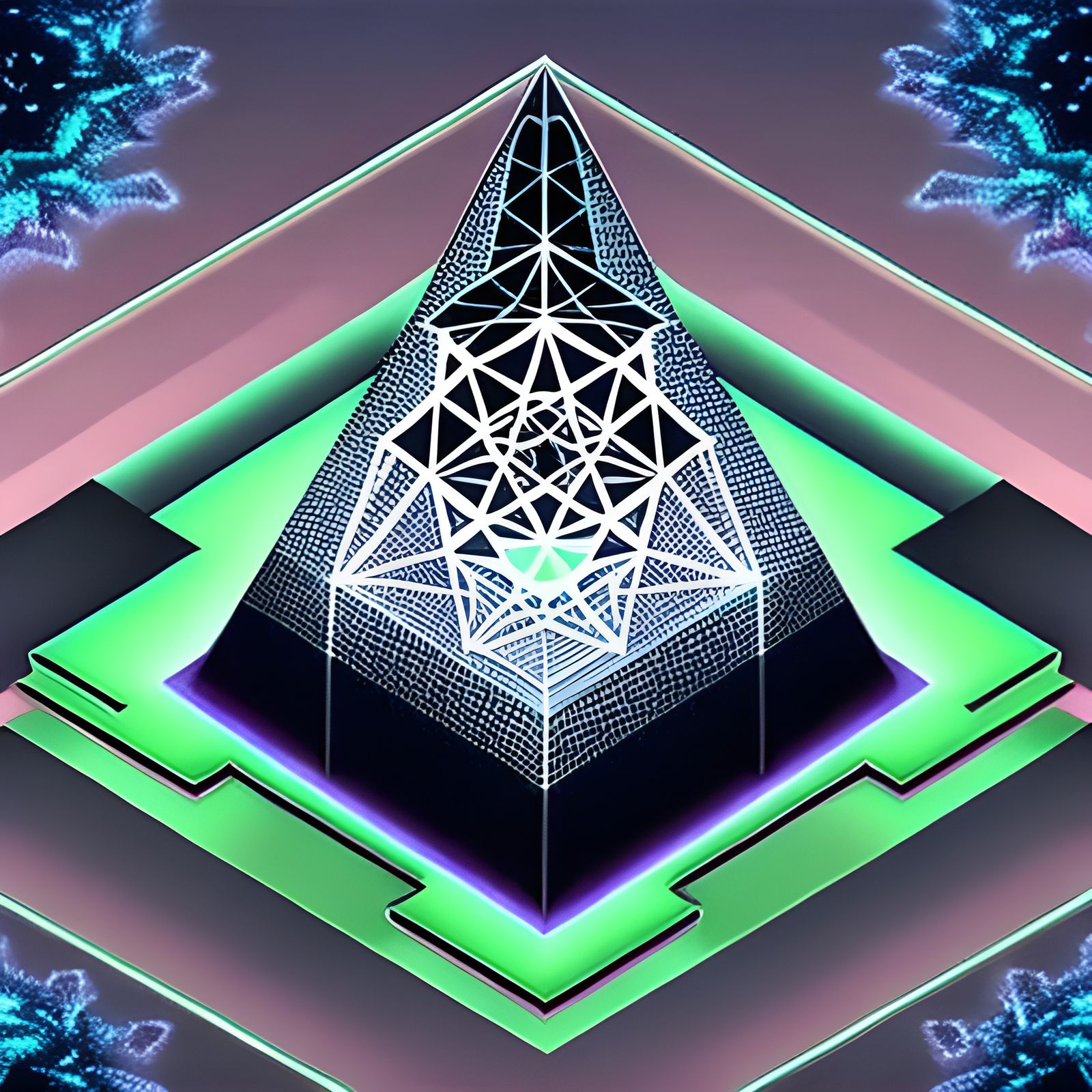 Isometric Fractographic DMT device - AI Generated Artwork - NightCafe ...