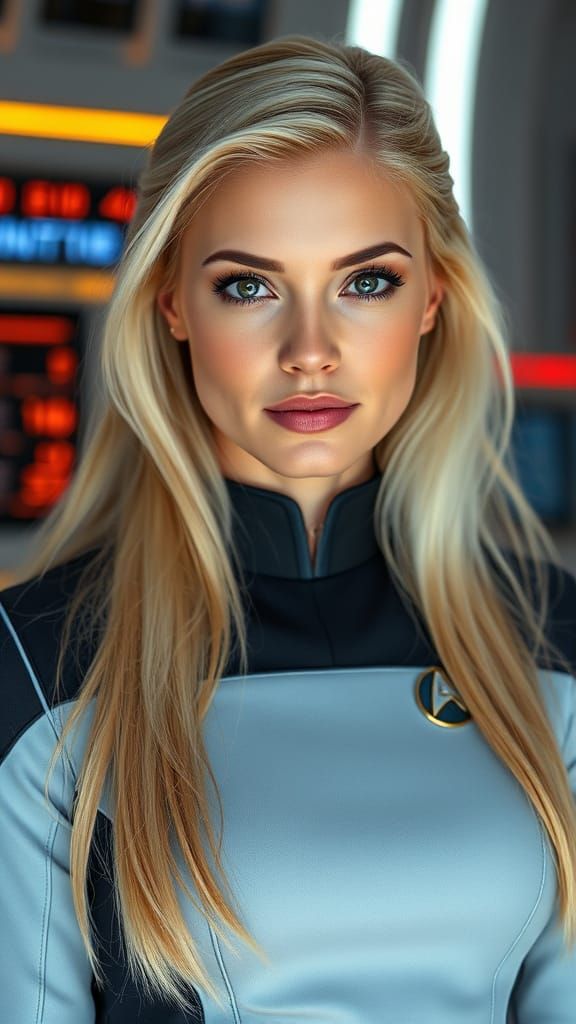 A Star Trek: The Next Generation cast member))), who plays the role of ...