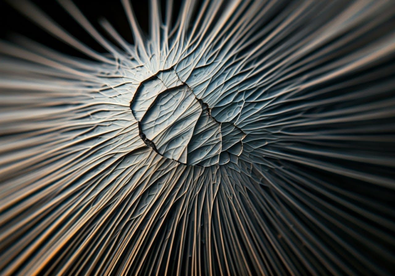 Explosive Ceramic Crazing Plethoric Polymer Fibrils