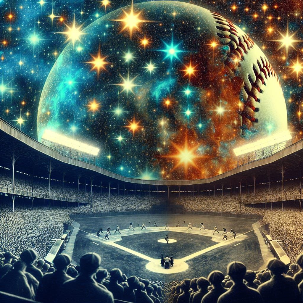 Ballgame. - AI Generated Artwork - NightCafe Creator