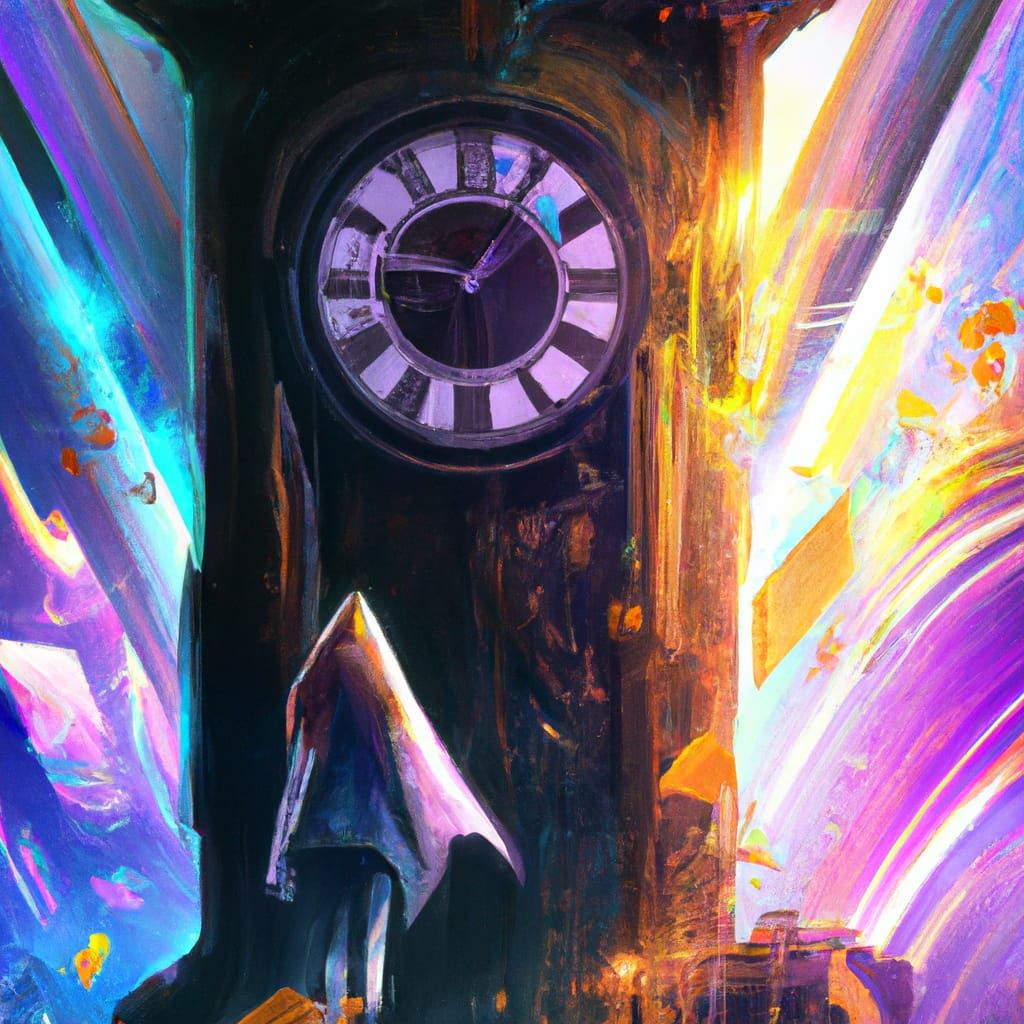 Moving Through Time - AI Generated Artwork - NightCafe Creator