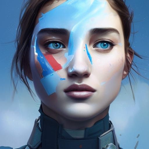 UN Peacekeepers Day head and shoulders portrait, 8k resolution concept ...