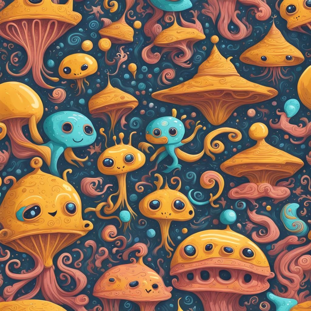 alien underwater world : r/nightcafe