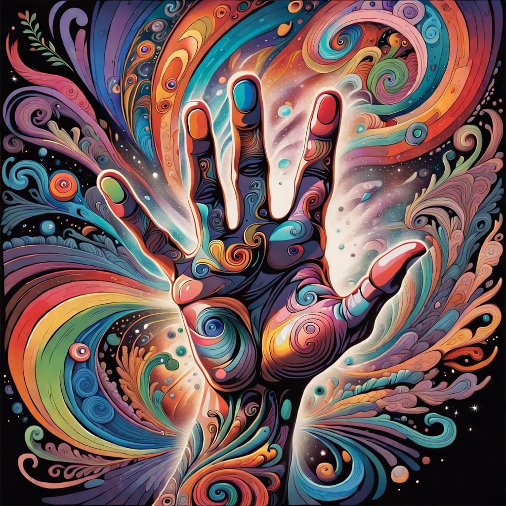 Finger Painting - AI Generated Artwork - NightCafe Creator