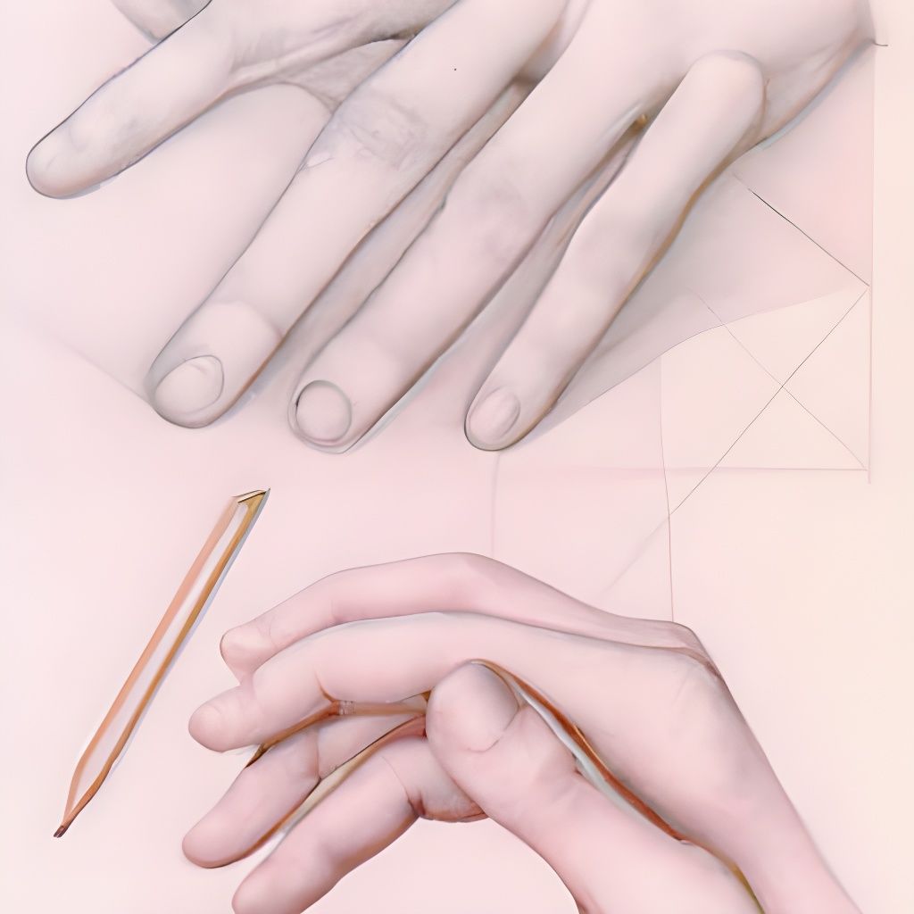 Study of Hands IV - AI Generated Artwork - NightCafe Creator