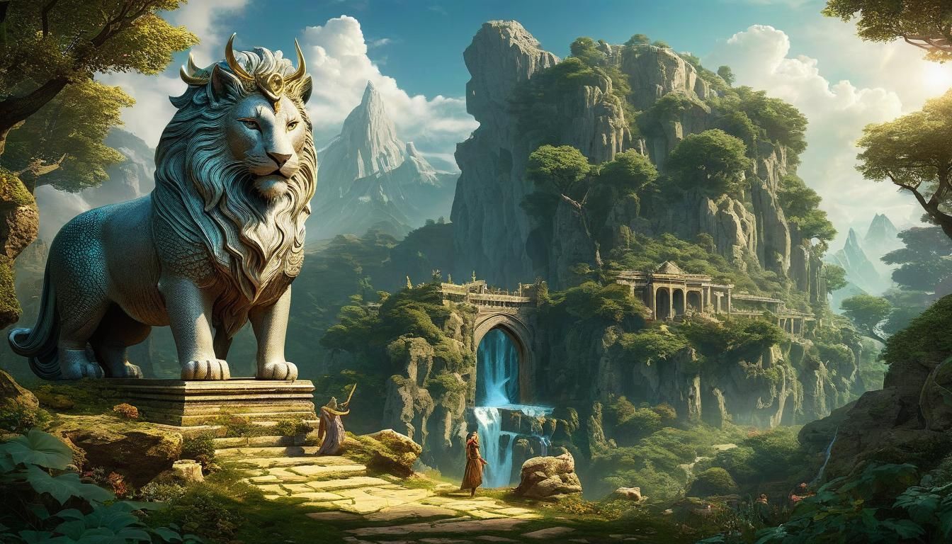 mythical realm - AI Generated Artwork - NightCafe Creator