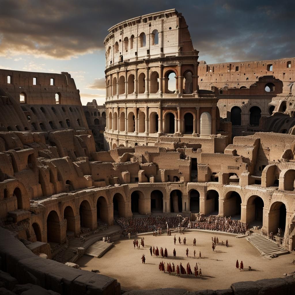 Ancient Rome colosseum - Ancient Rome colosseum
