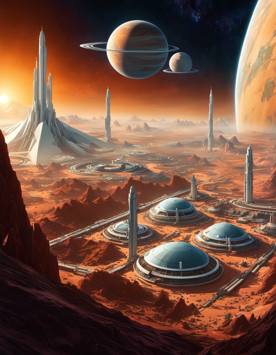 Back To The Future? Reborn. - Ethereal Orbital Cityscape in ...