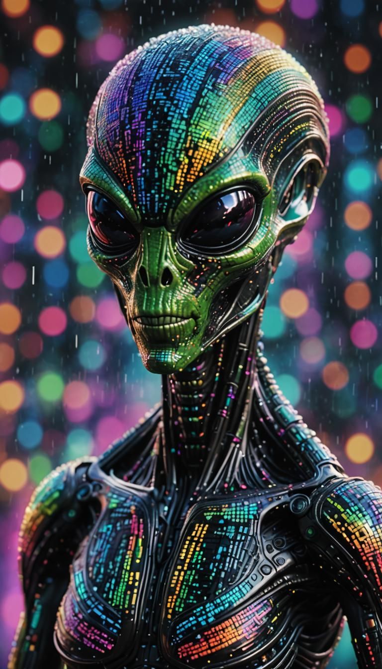 Alien - AI Generated Artwork - NightCafe Creator