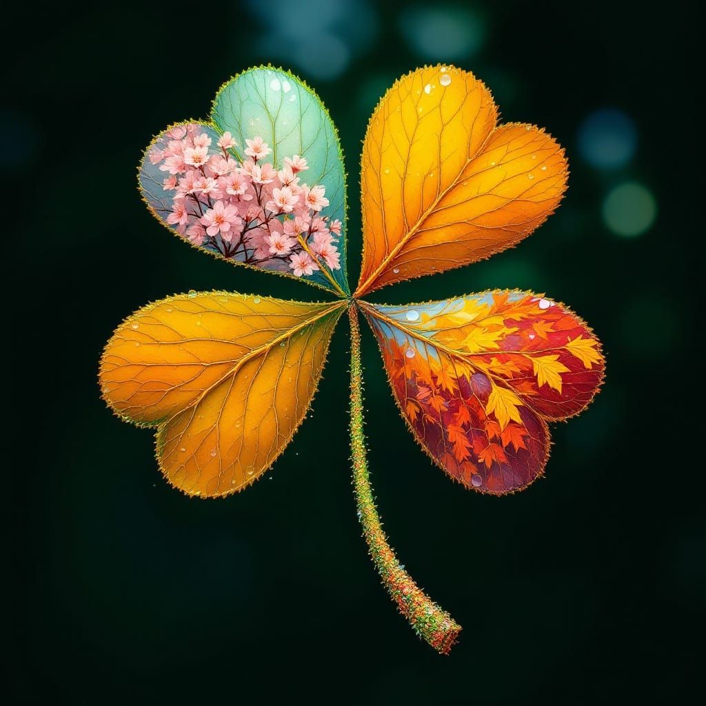 shamrock - Regal Shamrock Blooms in Vibrant Seasonal Colors