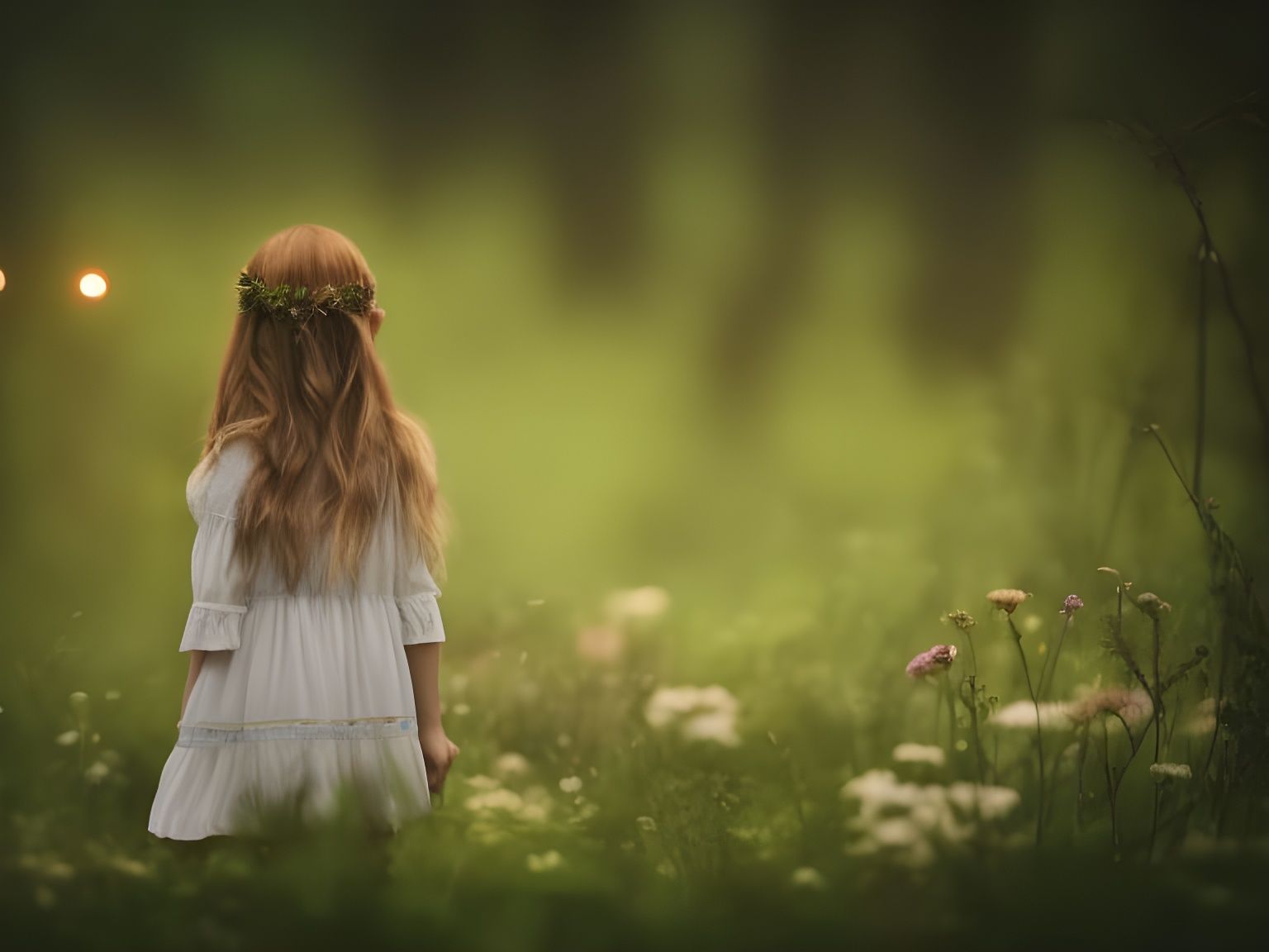 Willow O The Wisp - AI Generated Artwork - NightCafe Creator