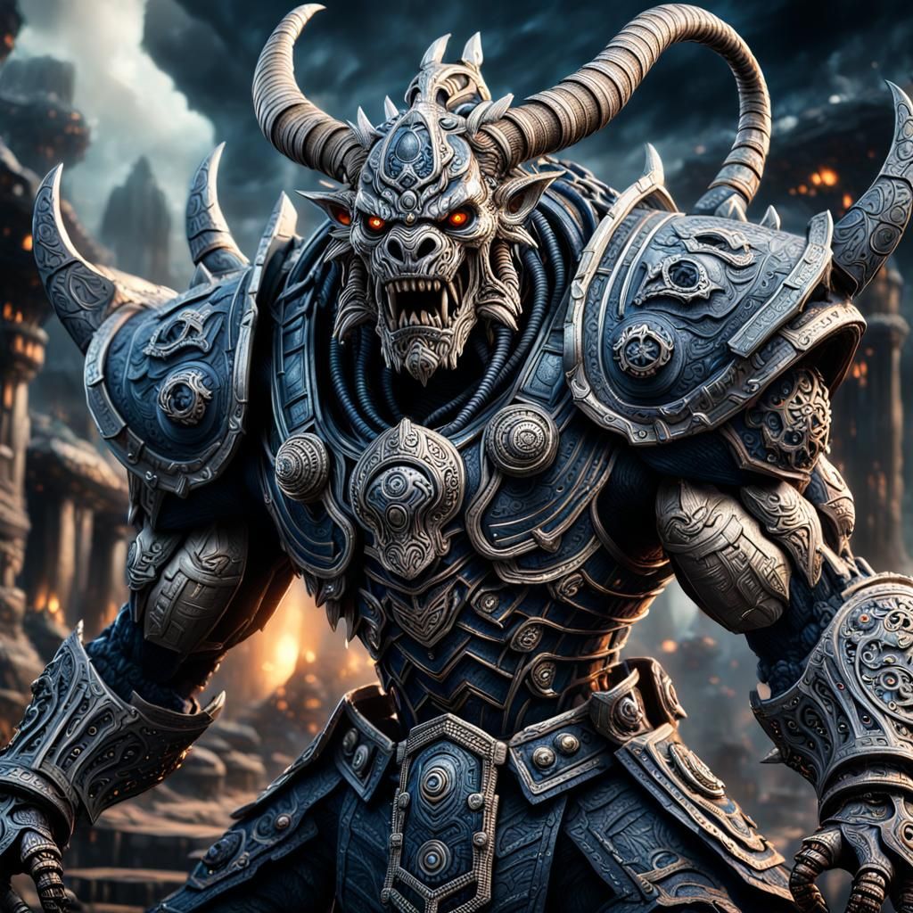 Gorlock The Destroyer - AI Generated Artwork - NightCafe Creator