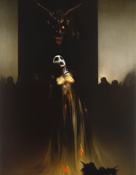 Dark Entity - AI Generated Artwork - NightCafe Creator