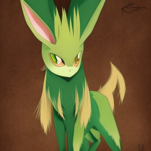 Leafeon - AI Generated Artwork - NightCafe Creator