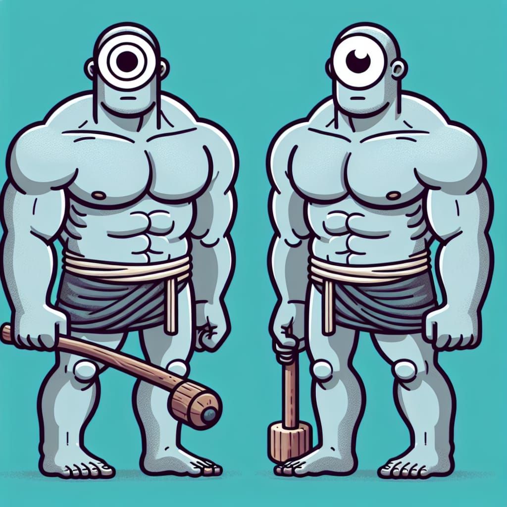 Cartoon Cyclops - Cartoon Cyclops