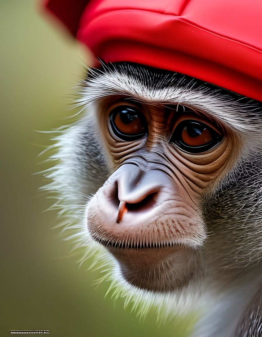 cute monkey face - AI Generated Artwork - NightCafe Creator