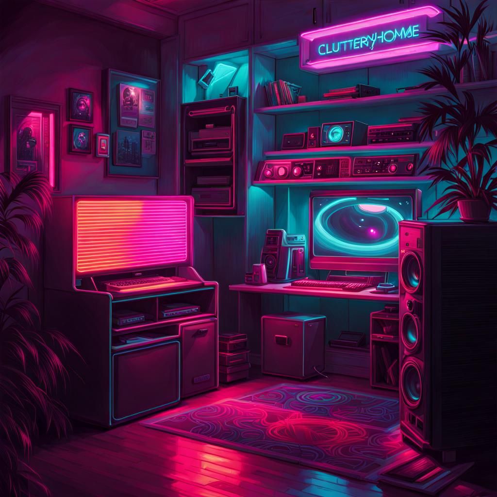 ClutteryHome - AI Generated Artwork - NightCafe Creator