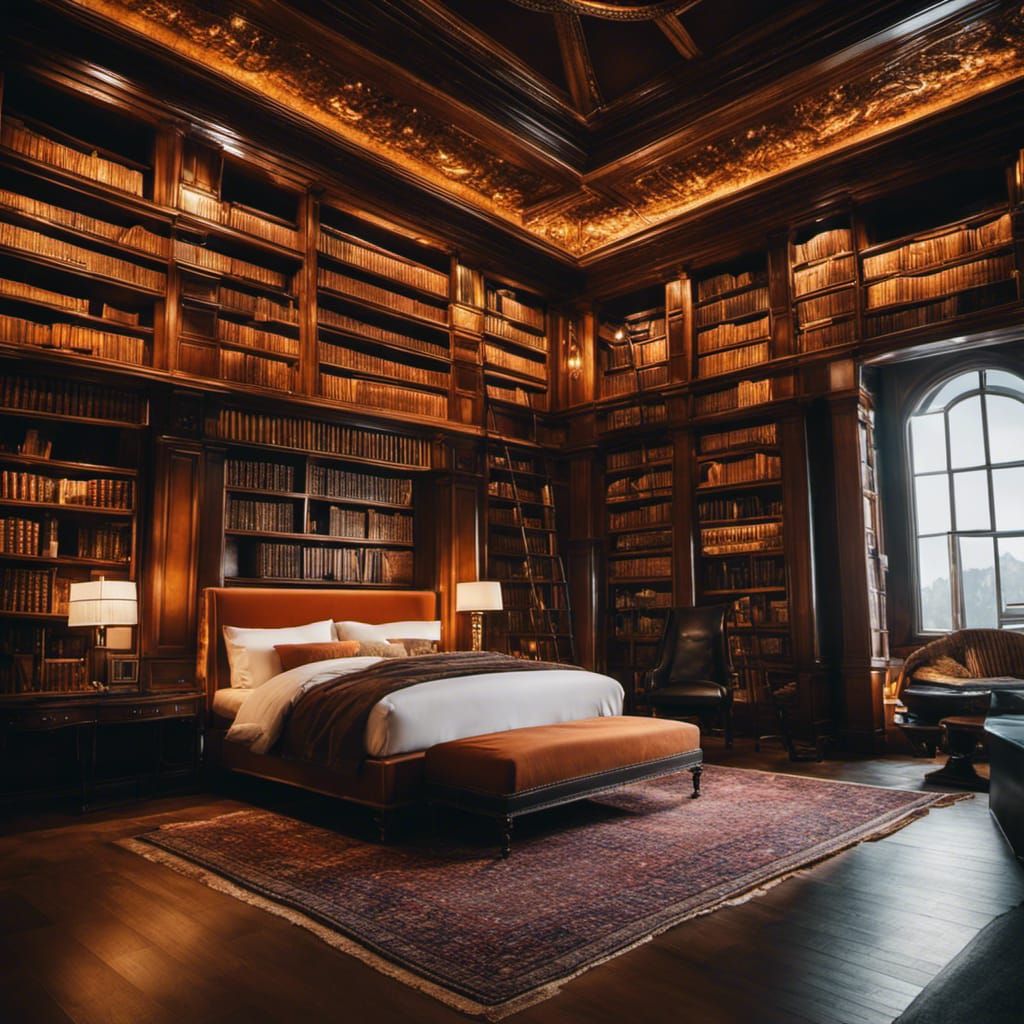 Naptime Library - AI Generated Artwork - NightCafe Creator