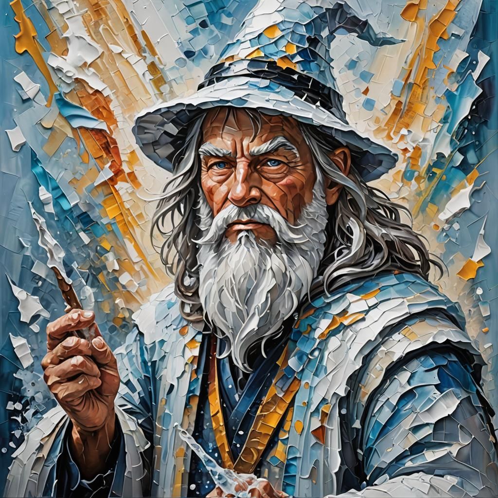 White wizard - AI Generated Artwork - NightCafe Creator