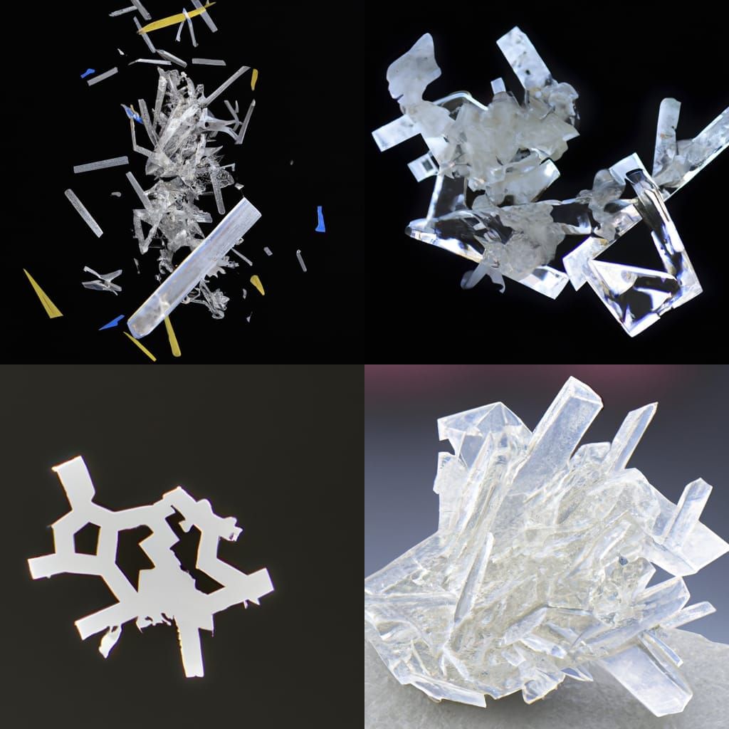 Ketamine-Crystals-MDPV shards - AI Generated Artwork - NightCafe Creator