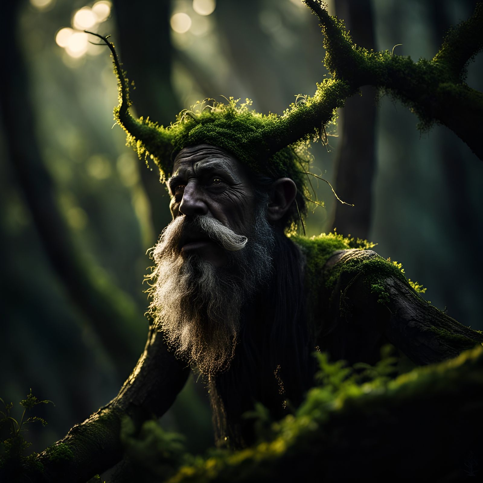 Forest Leshy. - AI Generated Artwork - NightCafe Creator