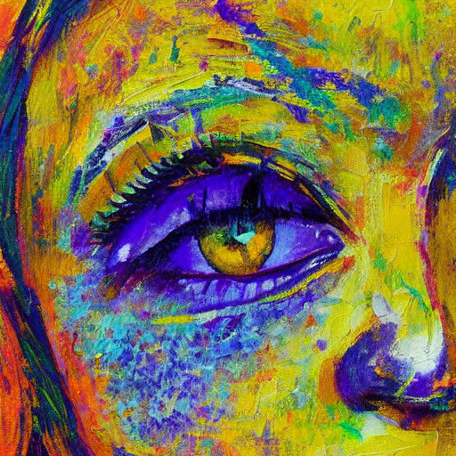 the poetry of colors" - Mystical Gypsy under Moonlit Purple ...