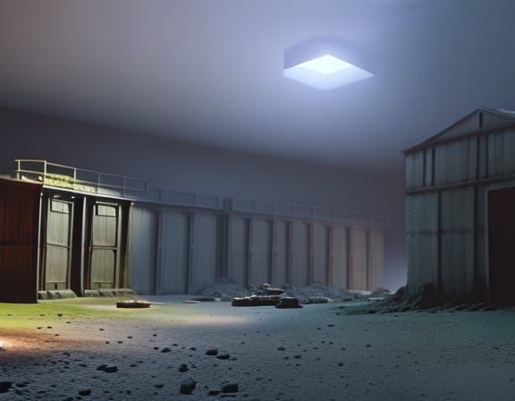 The back rooms - AI Generated Artwork - NightCafe Creator