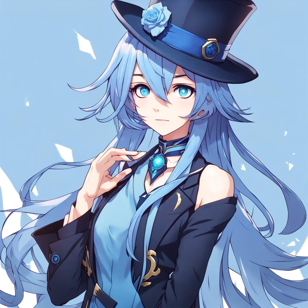 Furina 💙🩵 - AI Generated Artwork - NightCafe Creator