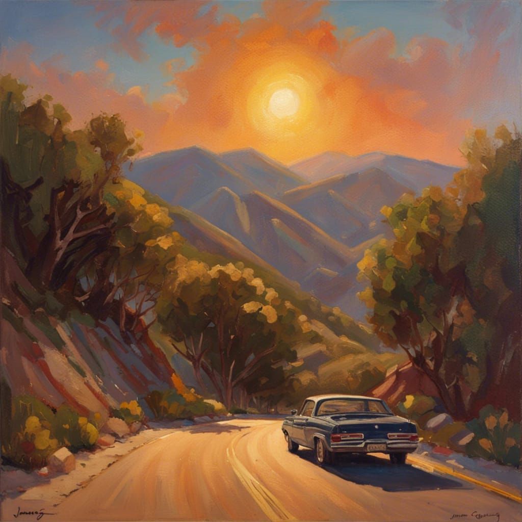 Ventura Highway - AI Generated Artwork - NightCafe Creator