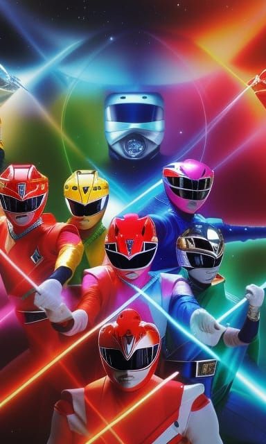 Power Rangers - AI Generated Artwork - NightCafe Creator