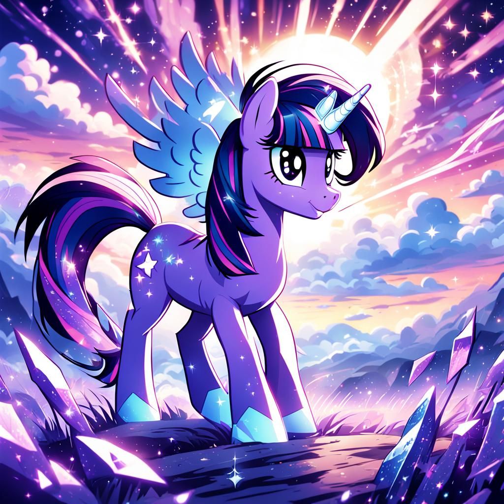 Twilight Sparkle - AI Generated Artwork - NightCafe Creator