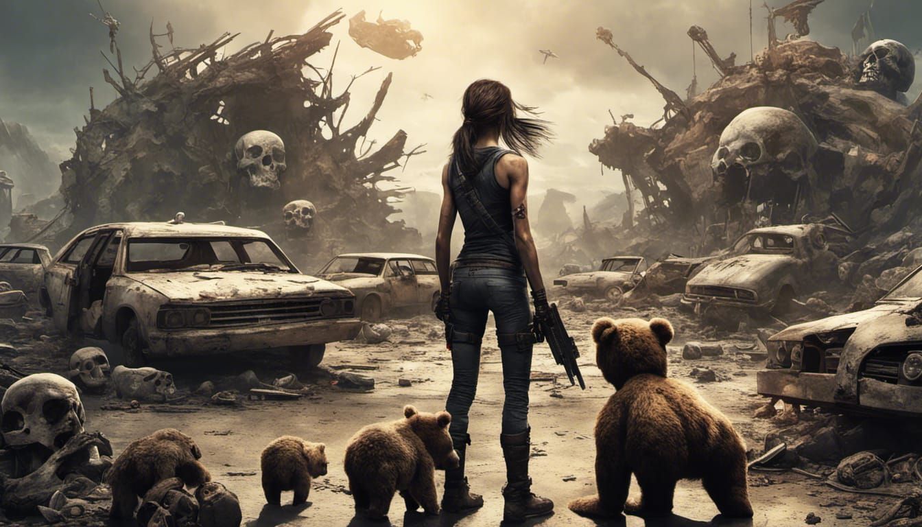 Dystopian Planet with Bear Family - Dystopian Planet with Be...