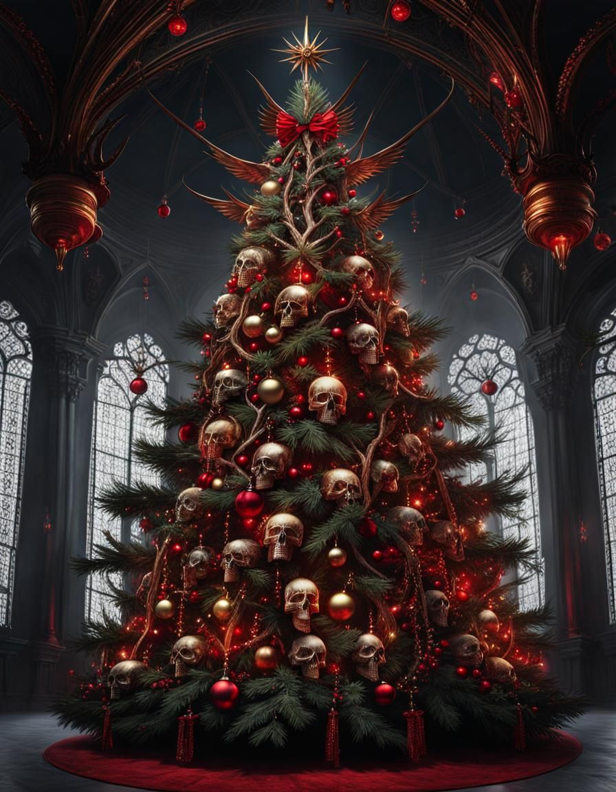 Dark Christmas - Dark Christmas Concept Art in Gothic Style