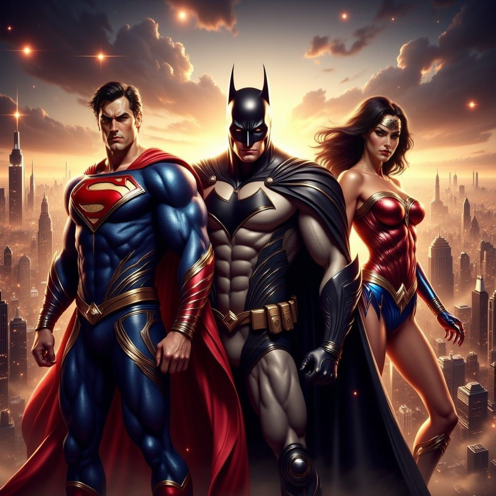 A beautiful masterpiece of a gorgeous classic comic book with ...