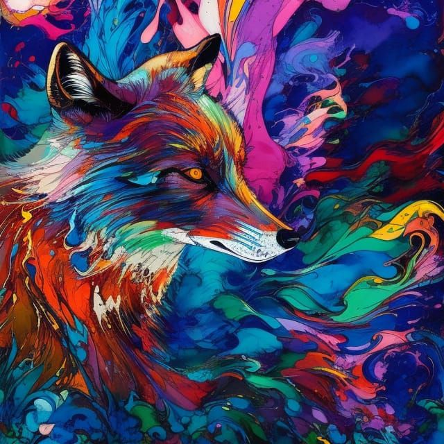Portrait of the Fox - AI Generated Artwork - NightCafe Creator