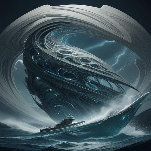 The Legendary Oarfish Sword - Surreal Oceanic Sword Basks in...