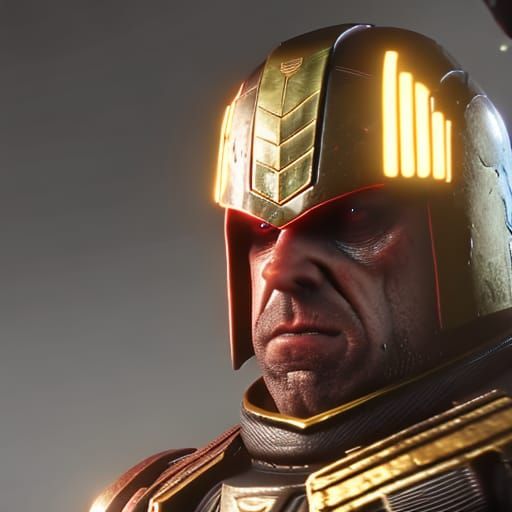 Judge Dredd - AI Generated Artwork - NightCafe Creator