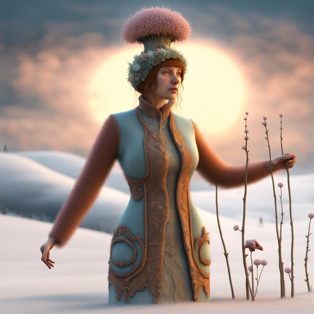 knitting coat 4 - AI Generated Artwork - NightCafe Creator