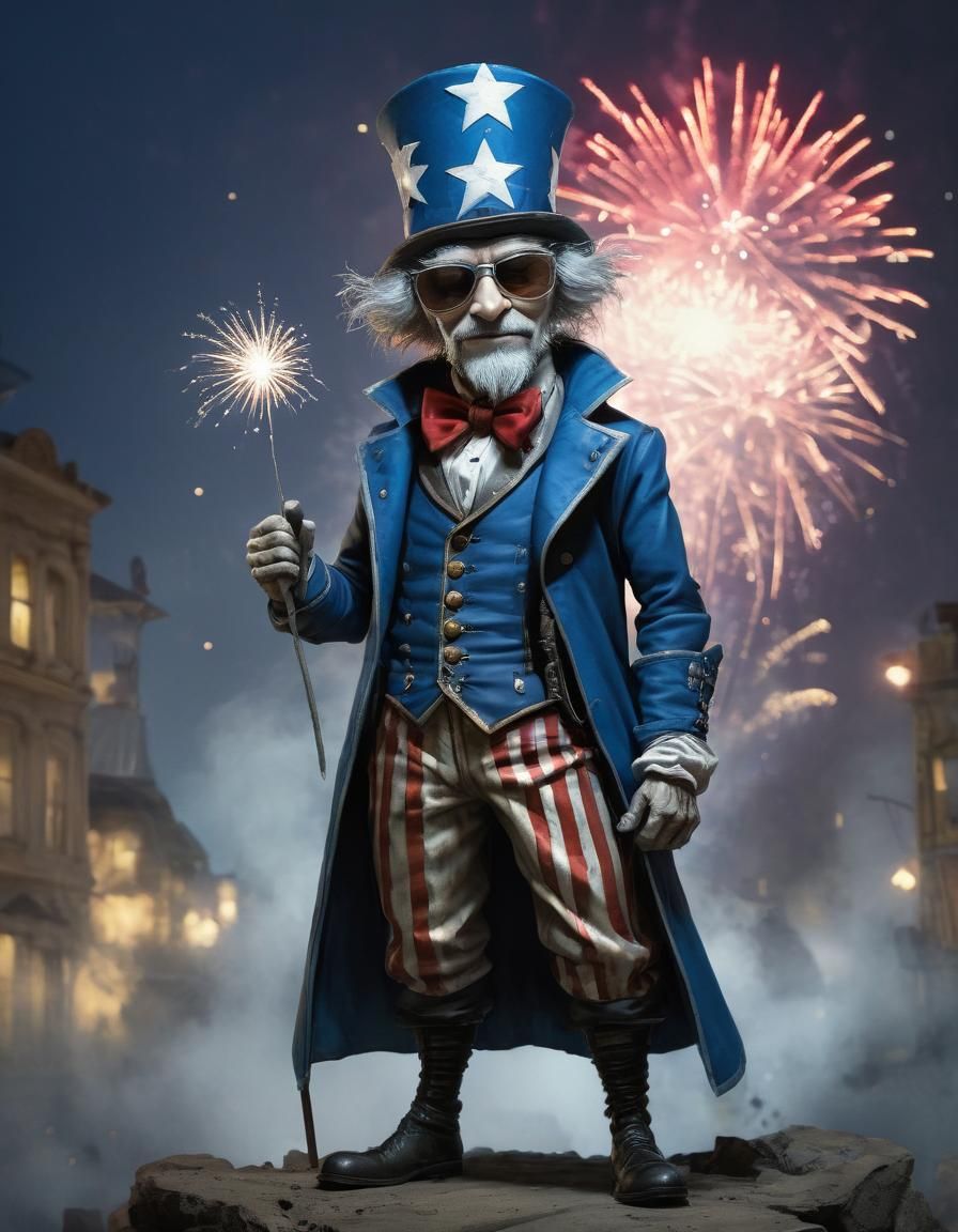 Uncle Sam - AI Generated Artwork - NightCafe Creator