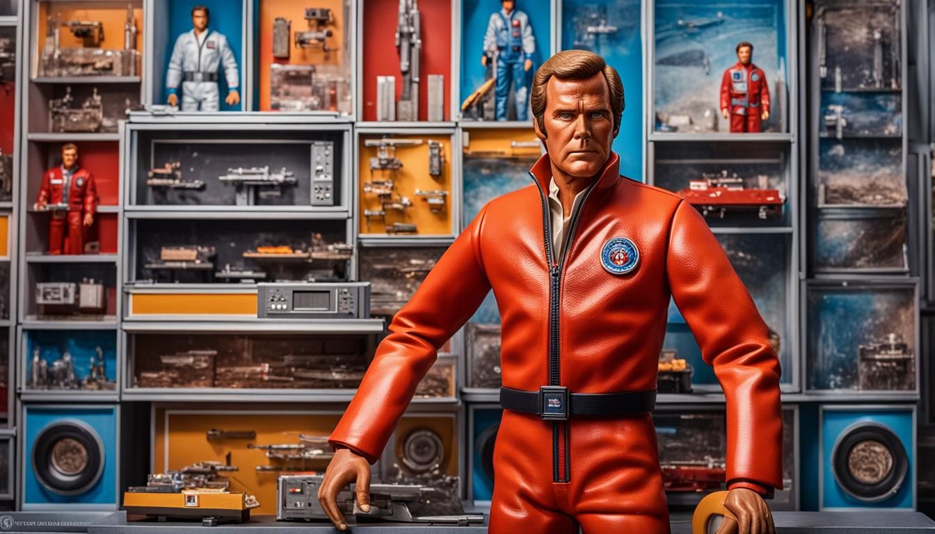 6 Million Dollar Man Action Figure - AI Generated Artwork - NightCafe ...