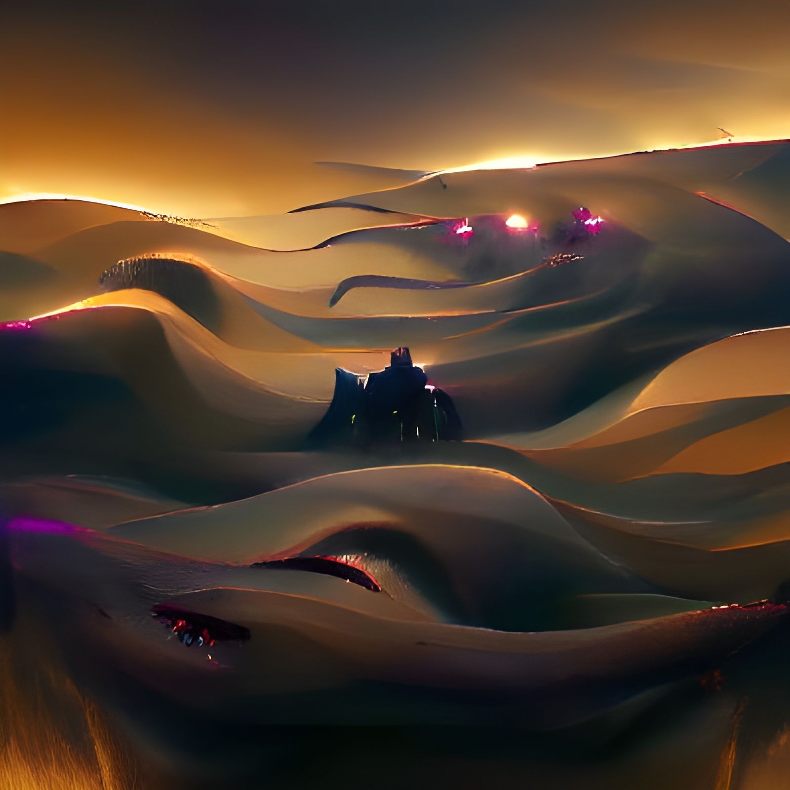 endless dunes - AI Generated Artwork - NightCafe Creator