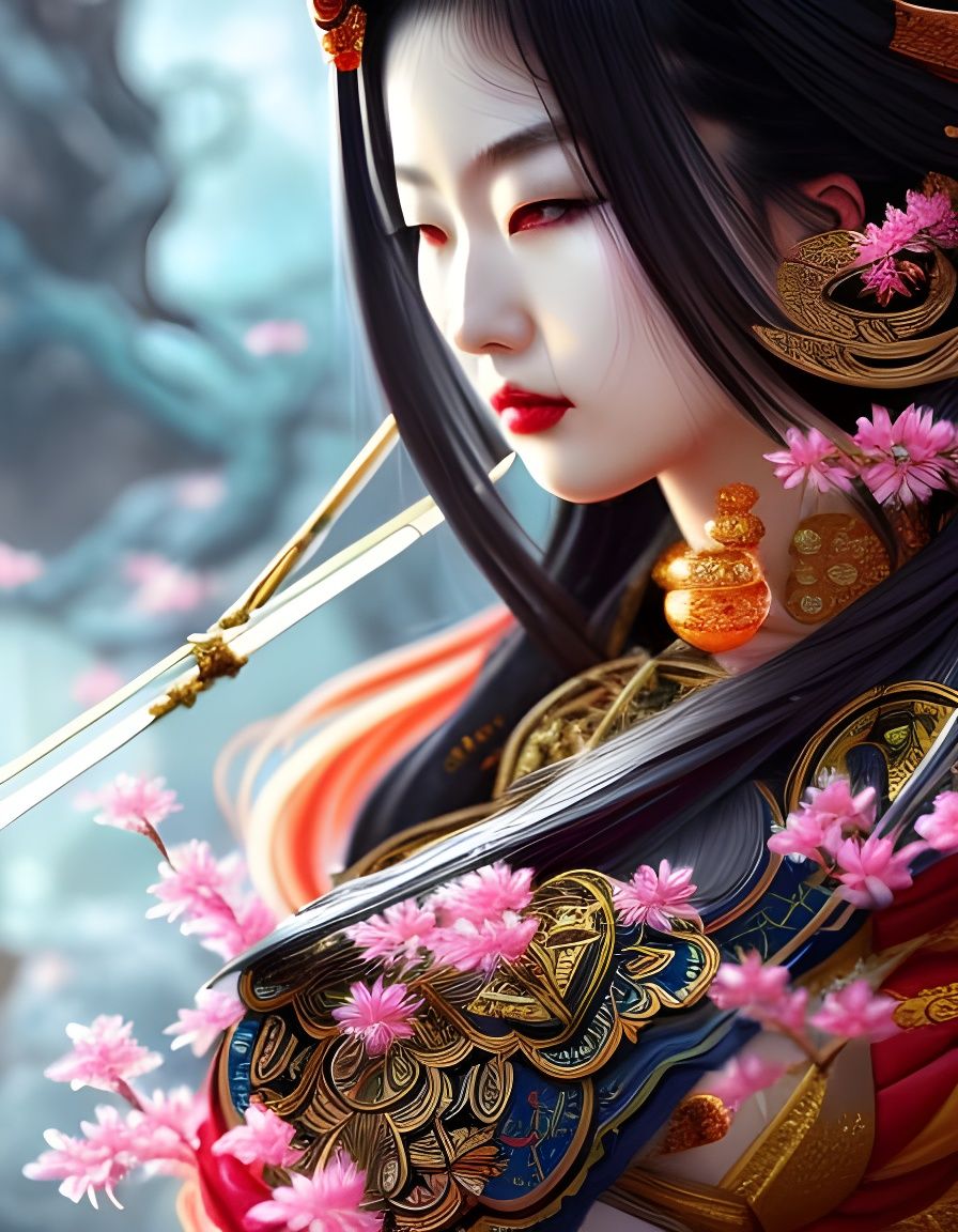 Ronin Sorcery - AI Generated Artwork - NightCafe Creator