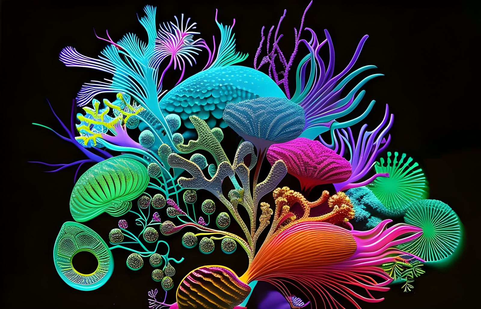 Neon Underworld 2 - AI Generated Artwork - NightCafe Creator